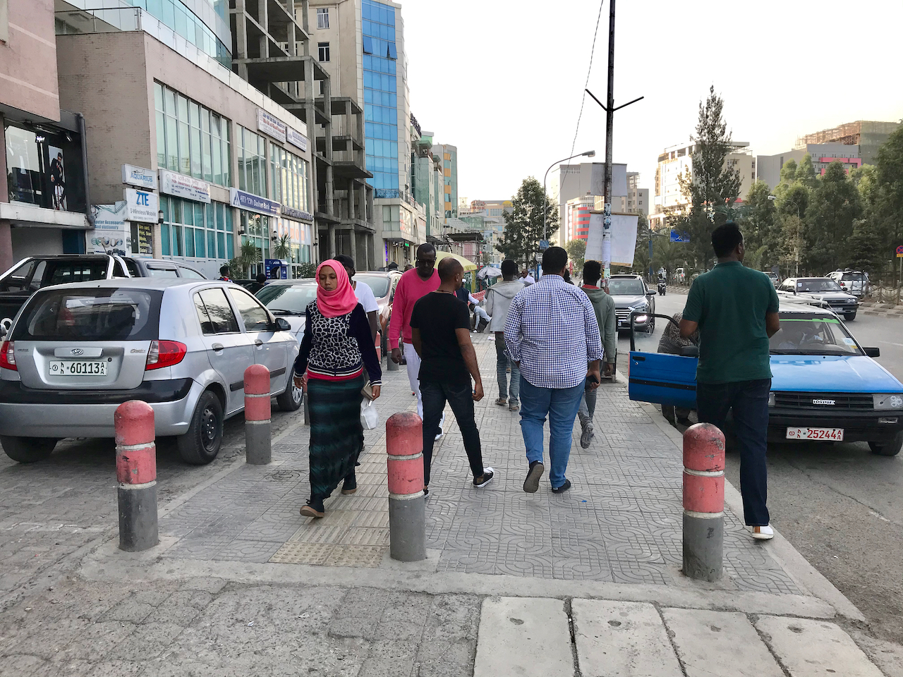 Demand responsive parking in African cities