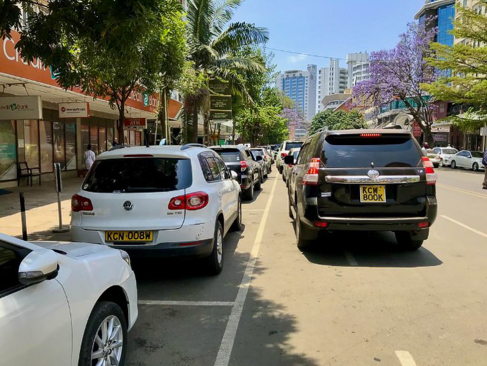 Demand responsive parking in African cities