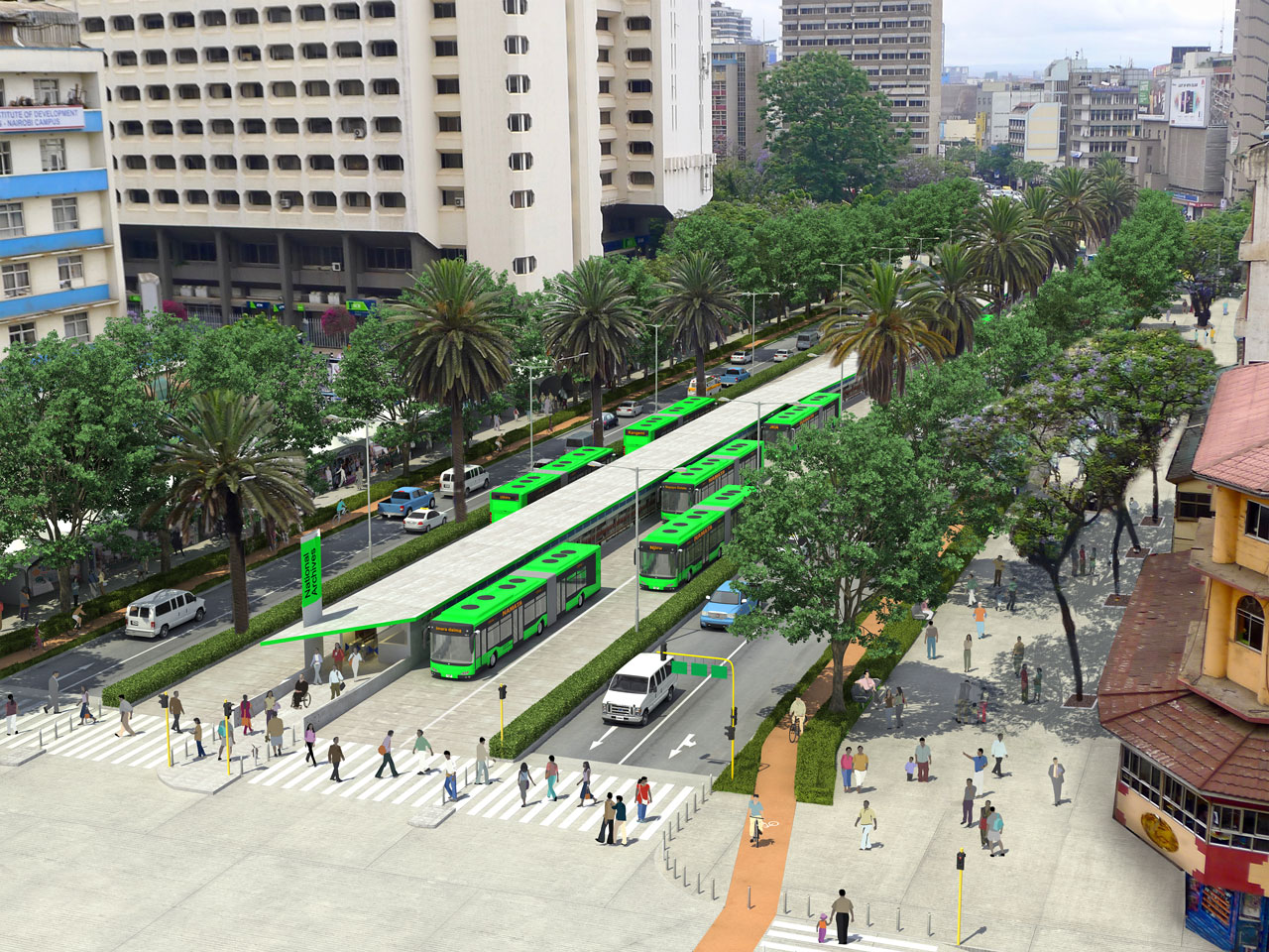 Enhancing the viability of bus rapid transit in Nairobi